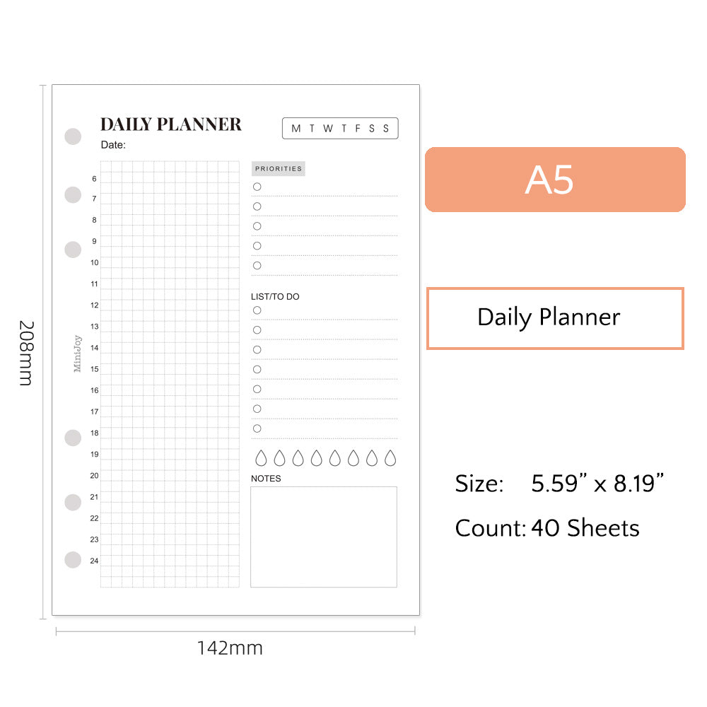 A5 Refills | Thick – MeePlus
