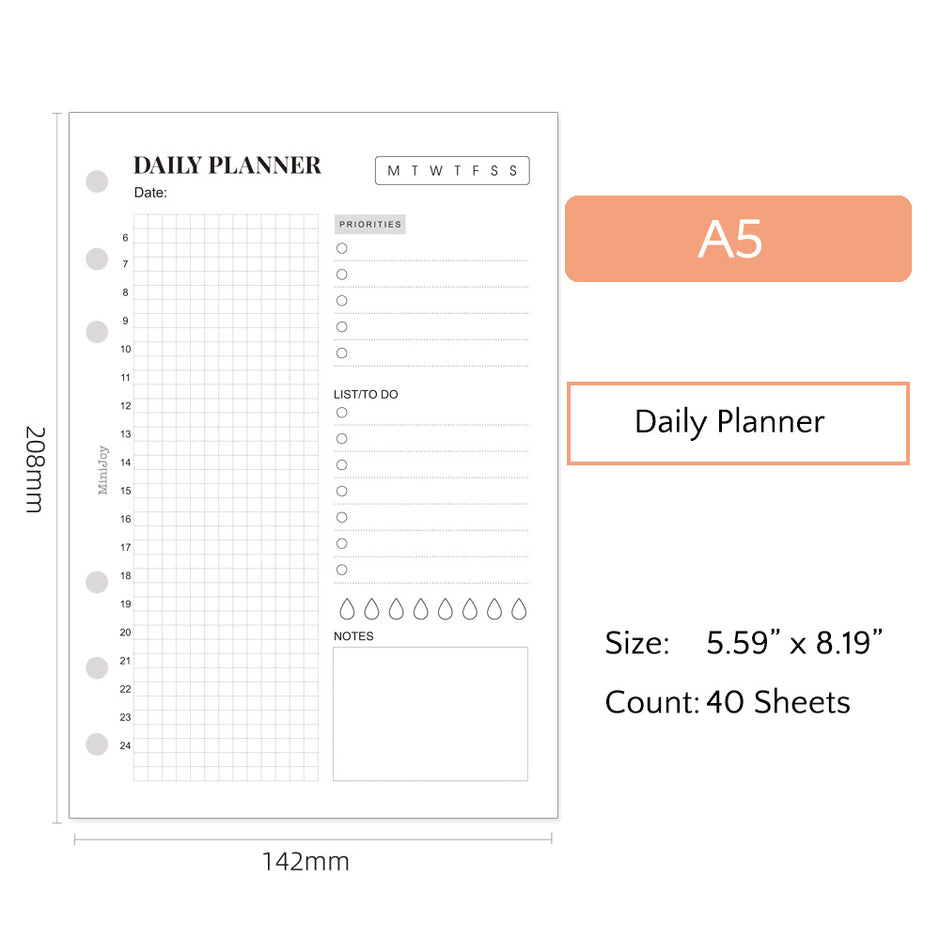 A5 Refills – MeePlus