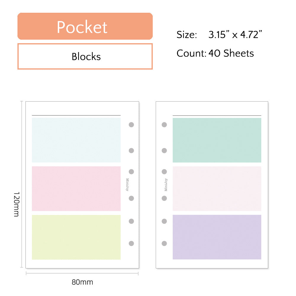 Pocket Refills | Colorful – MeePlus